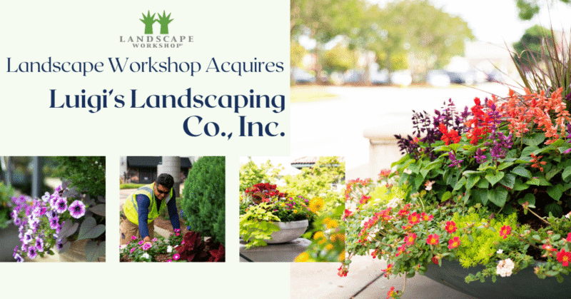 Landscape Workshop Acquires Luigi's Landscaping - Landscape Workshop